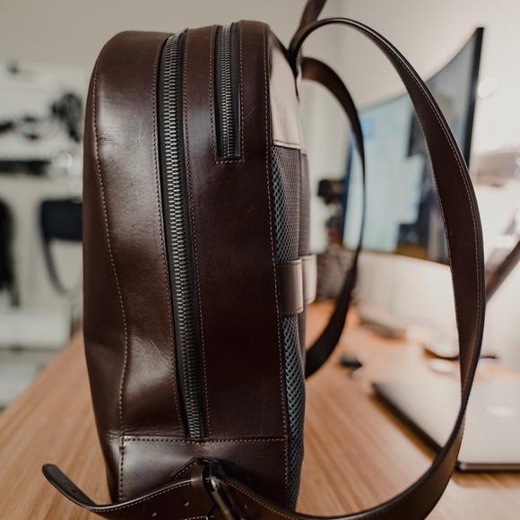 Carl Friedrik | Bags | Carl Friedrik Bowen Leather Backpack | Poshmark